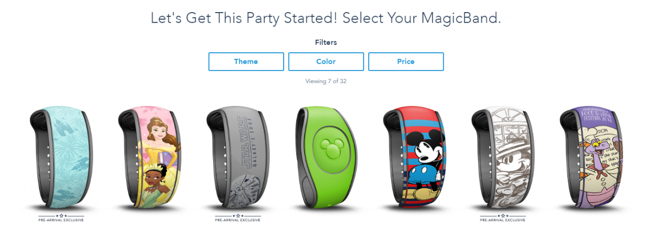 New Magic Bands Now Available on My Disney Experience | Chip and Company