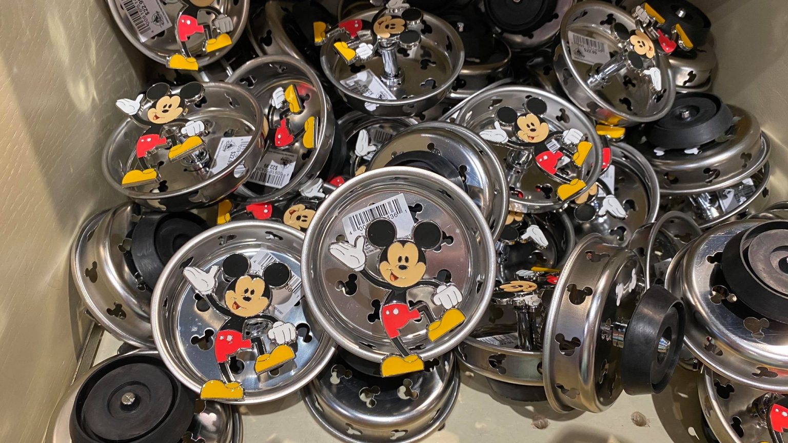 Mickey Sink Strainer Adds A Splash Of Magic To The Kitchen | Chip and ...