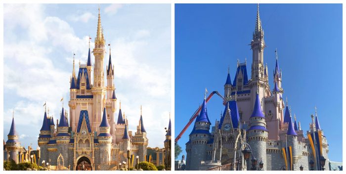 A Closeup Look at the All-New Stunning Cinderella Castle | Chip and Company