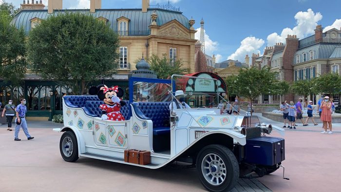 Mickey, Minnie & Friends Roll into Epcot | Chip and Company