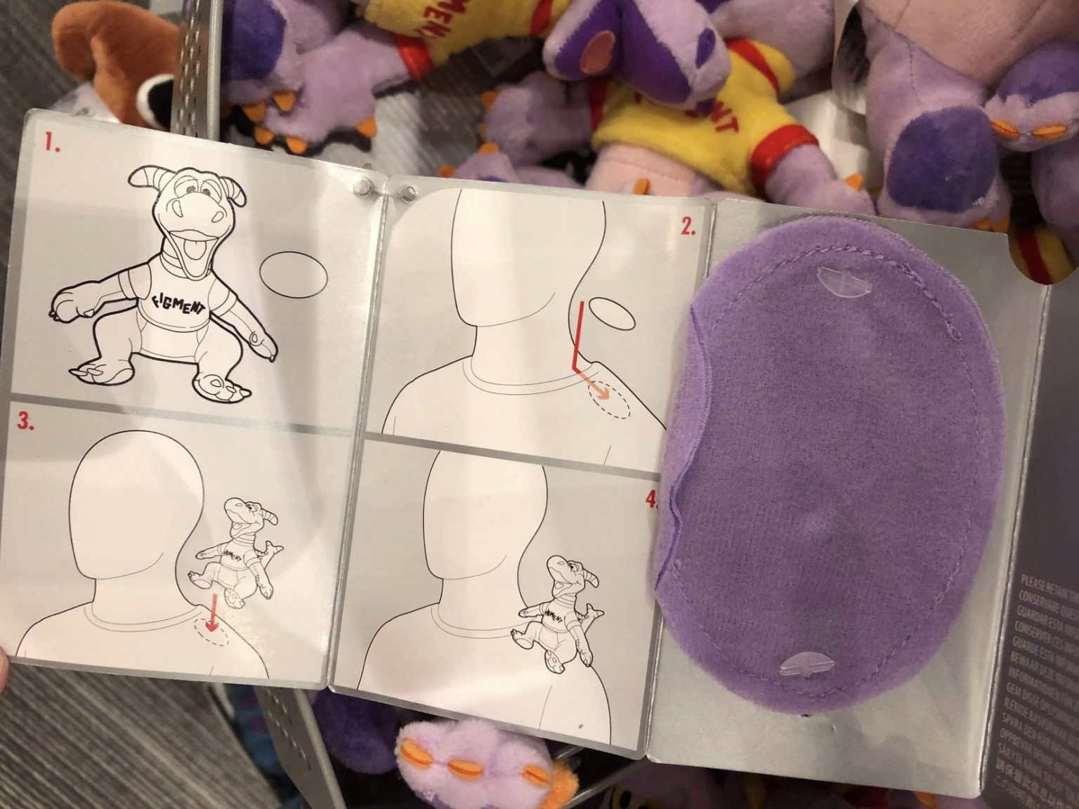 New Figment Shoulder Plush Pal at Epcot | Chip and Company