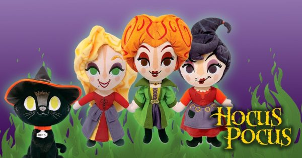 The New Hocus Pocus Plush Toys Have Us Running Amuck! | Chip and Company