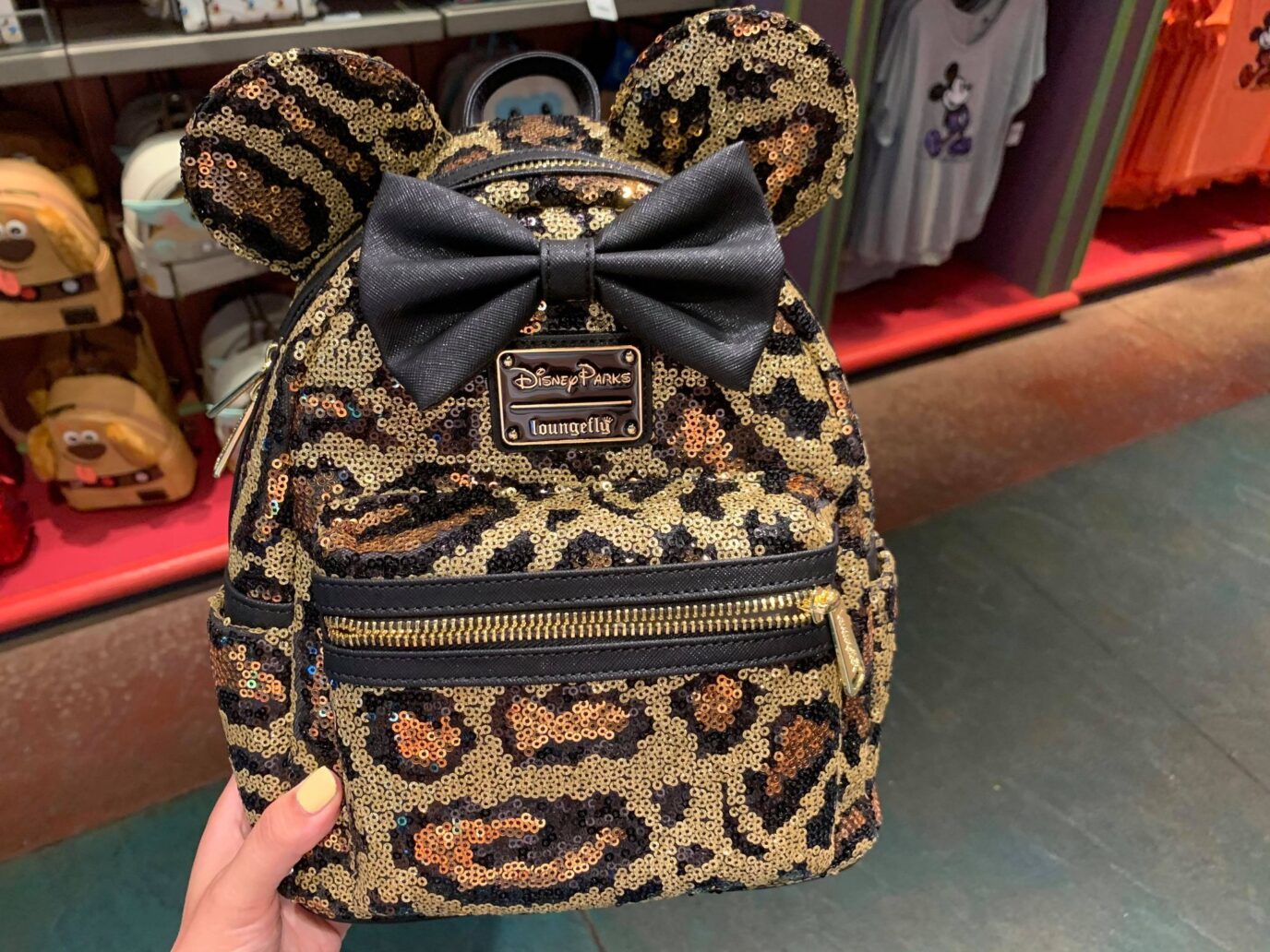 The Leopard Minnie Loungefly Backpack Is Roaring With Style | Chip and ...