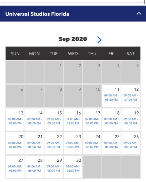 Universal Orlando Extends Park Hours On Select Weekends In September ...