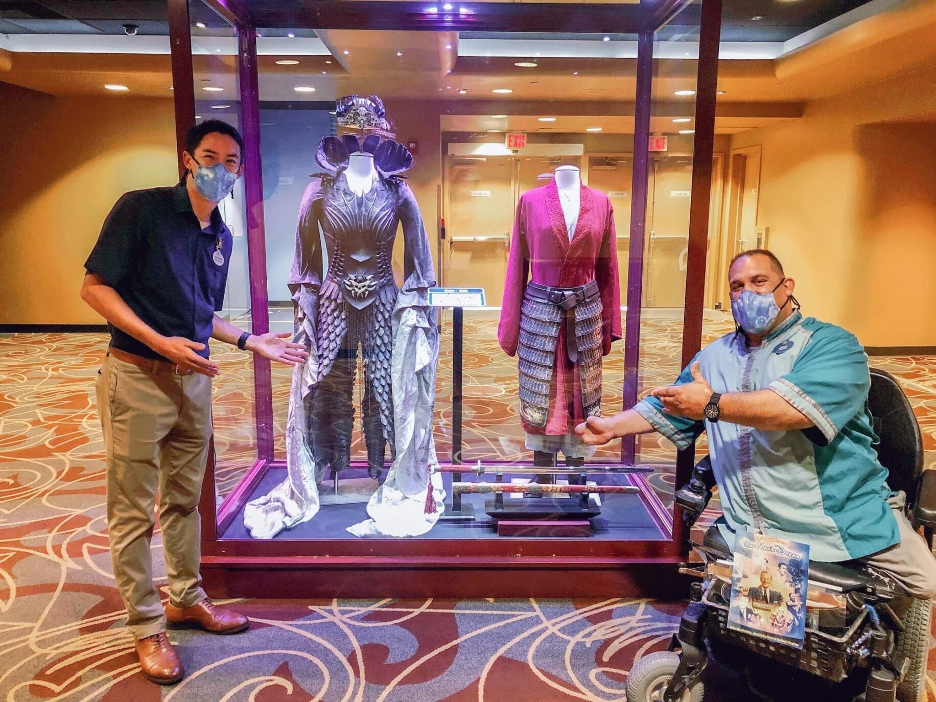 Live-Action ”Mulan” Costumes and Props Displayed at Disney’s Hollywood ...