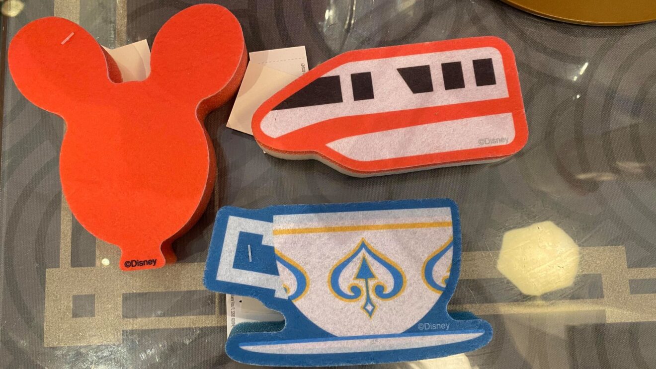 Fun New Disney Sponges Make Dishes A Little More Magical | Chip and Company