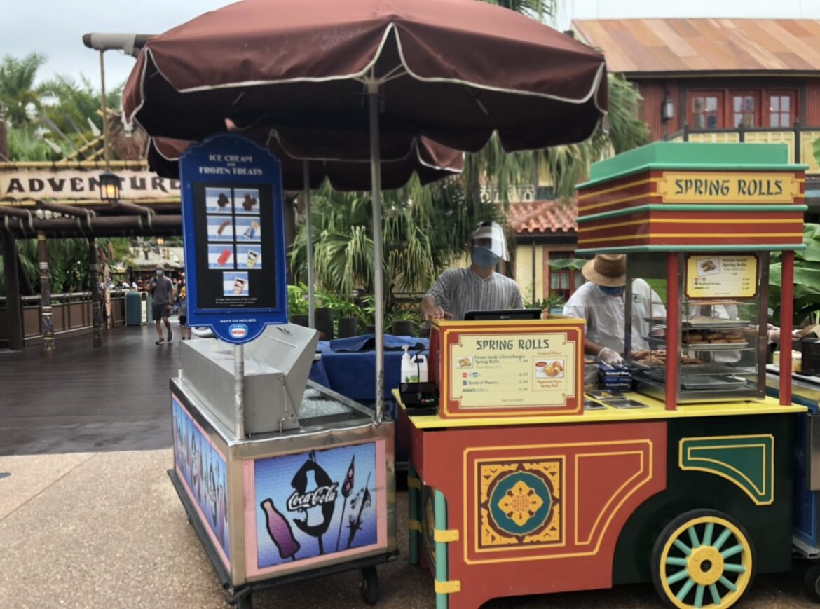 Spring Roll Cart now open in the Magic Kingdom | Chip and Company