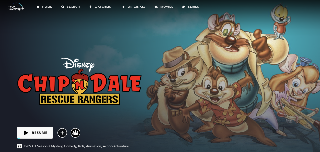 Live-Action 'Chip 'n Dale Rescue Rangers' Film to Premiere on Disney+ ...