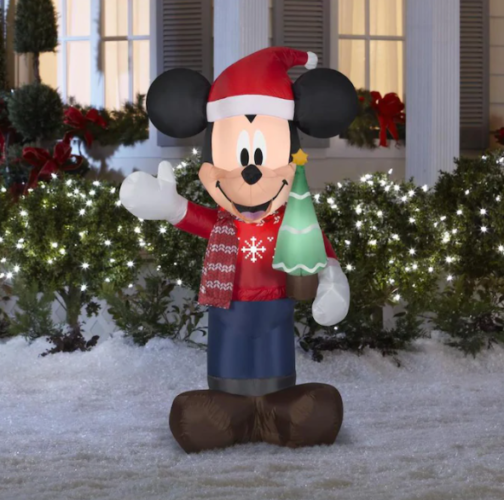 New Disney Holiday Inflatables Now Available at Lowe's | Chip and Company