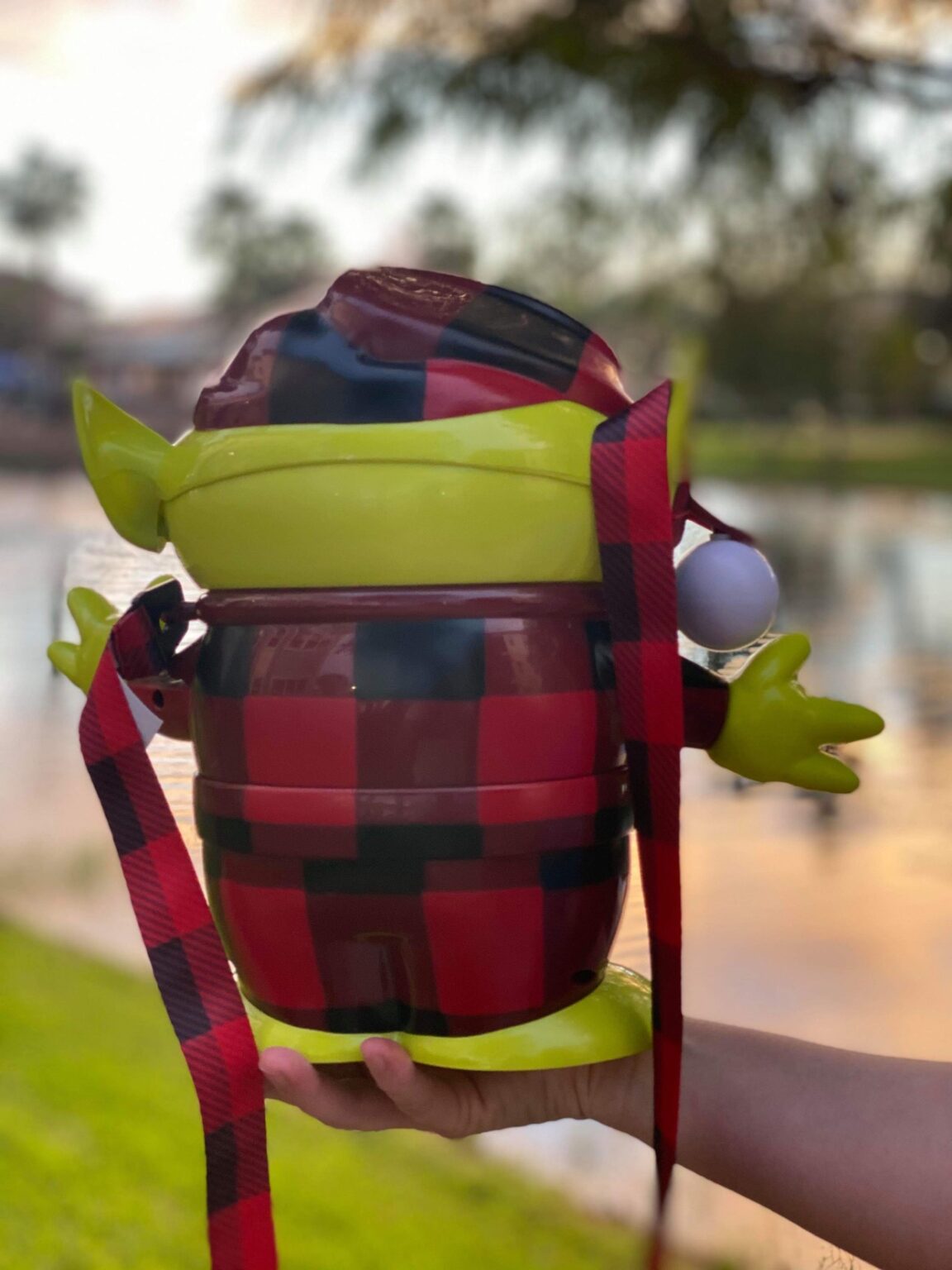 Buffalo Plaid Toy Story Alien returns to Disney World | Chip and Company