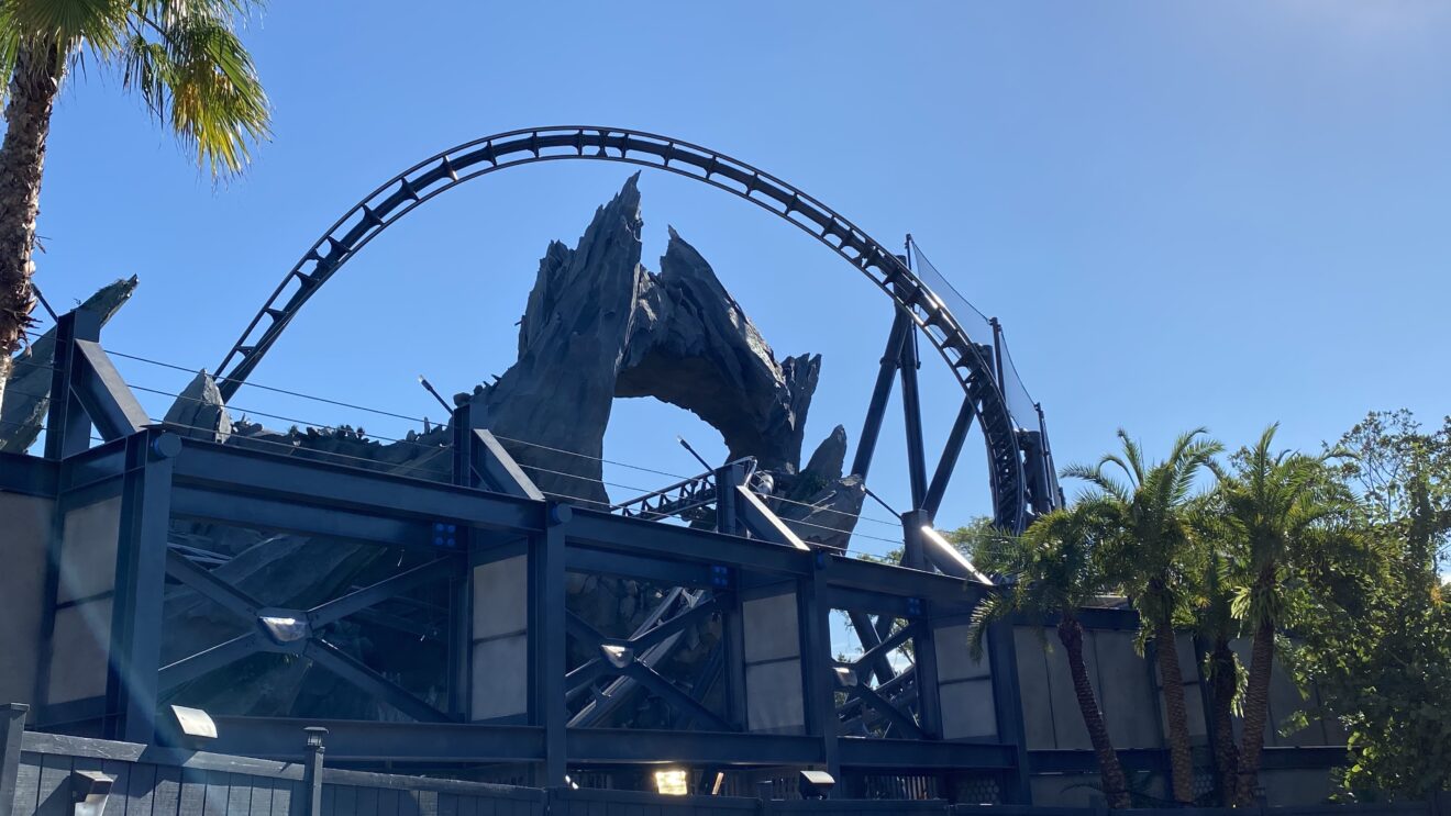 Universal’s VelociCoaster Construction Update | Chip and Company