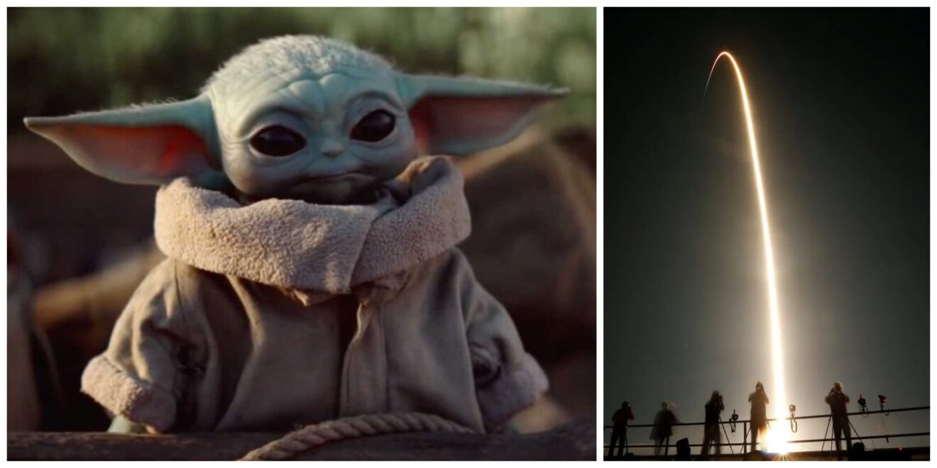 "Baby Yoda" Spotted Aboard SpaceX's Crew Dragon | Chip and Company