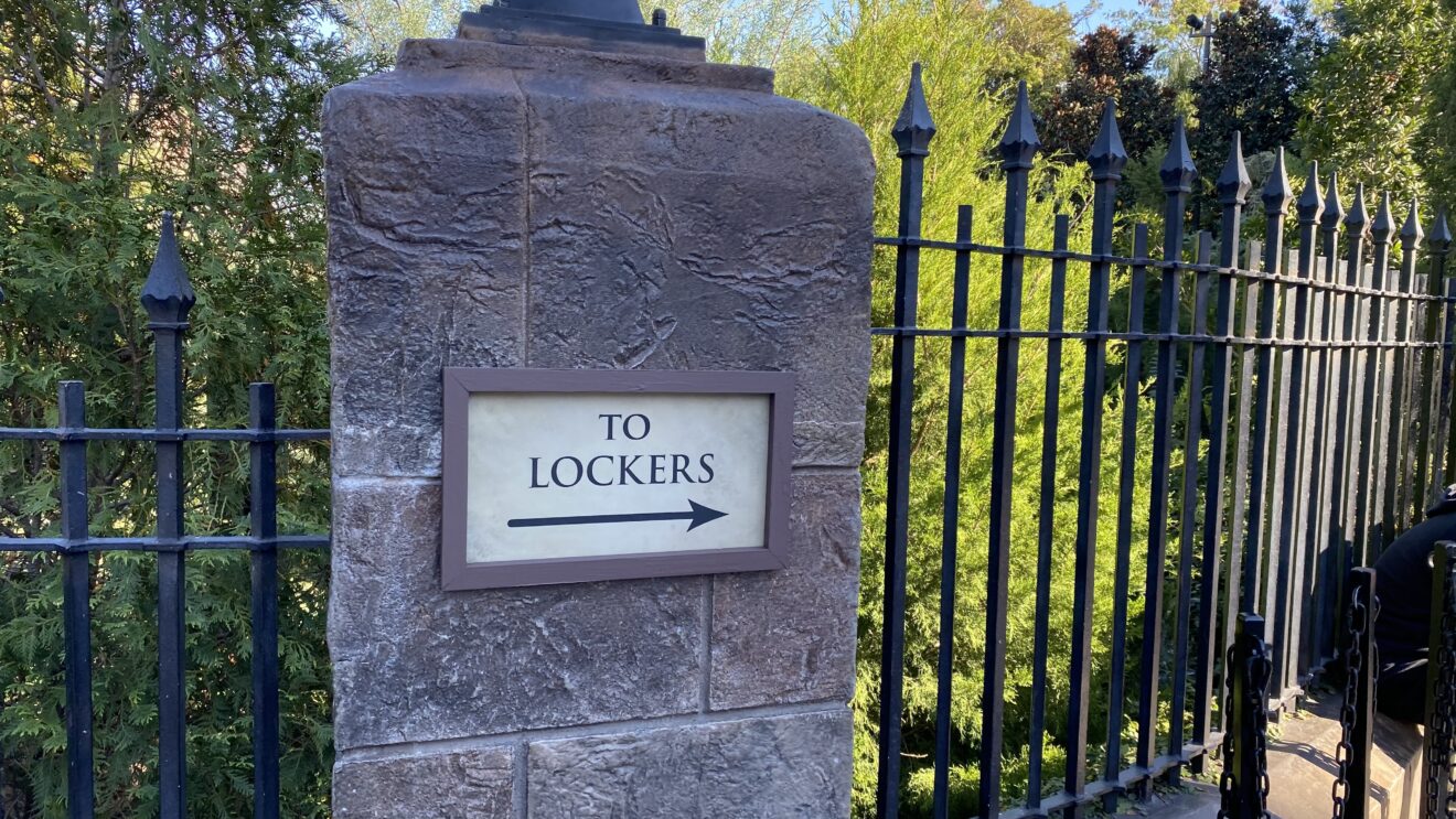 New Lockers Installed At Harry Potter and the Forbidden Journey | Chip ...