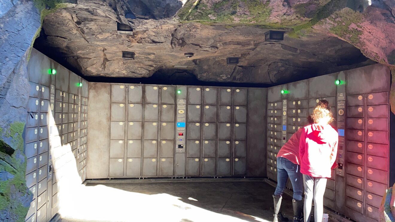 New Lockers Installed At Harry Potter and the Forbidden Journey | Chip ...