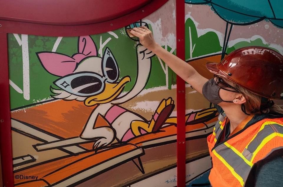 Disney shares a first look at Keister Coaster slide at Disney’s ...