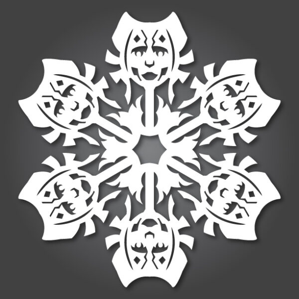 Make your own Star Wars Paper Snowflakes | Chip and Company