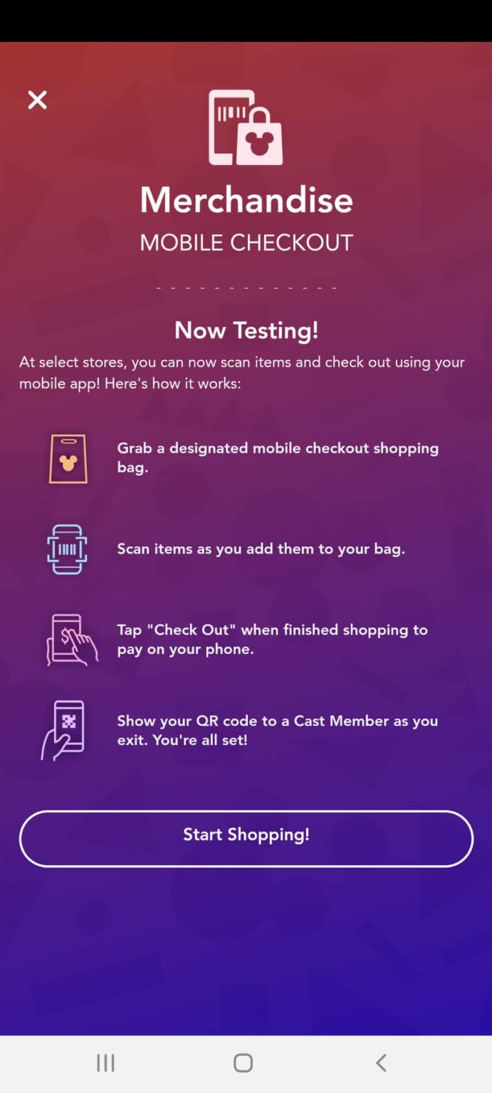 Disney World launches Mobile Merchandise Checkout | Chip and Company