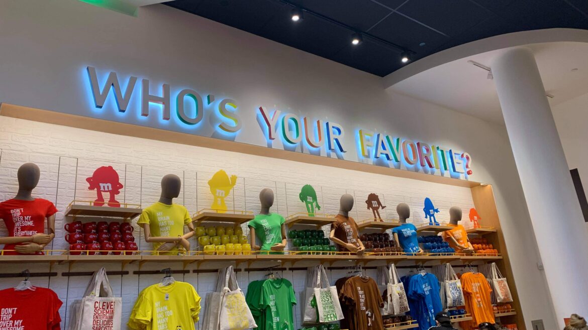 All New M&M Store is now open in Disney Springs | Chip and Company