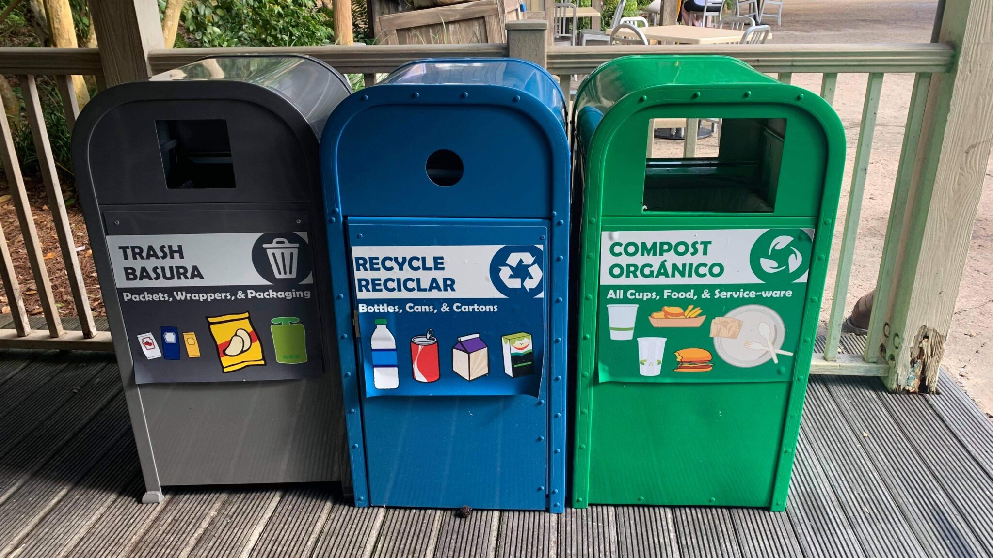 New Trash Cans Introduced to Disney's Animal Kingdom | Chip and Company