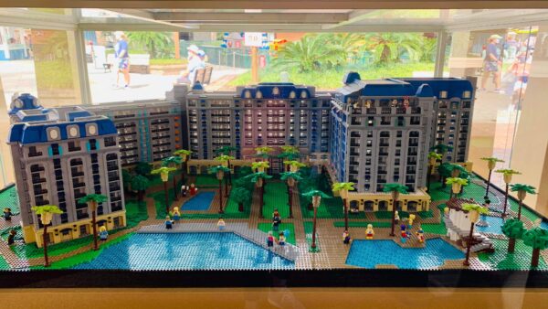 Disney’s Riviera Resort LEGO model on display in Disney Springs | Chip ...