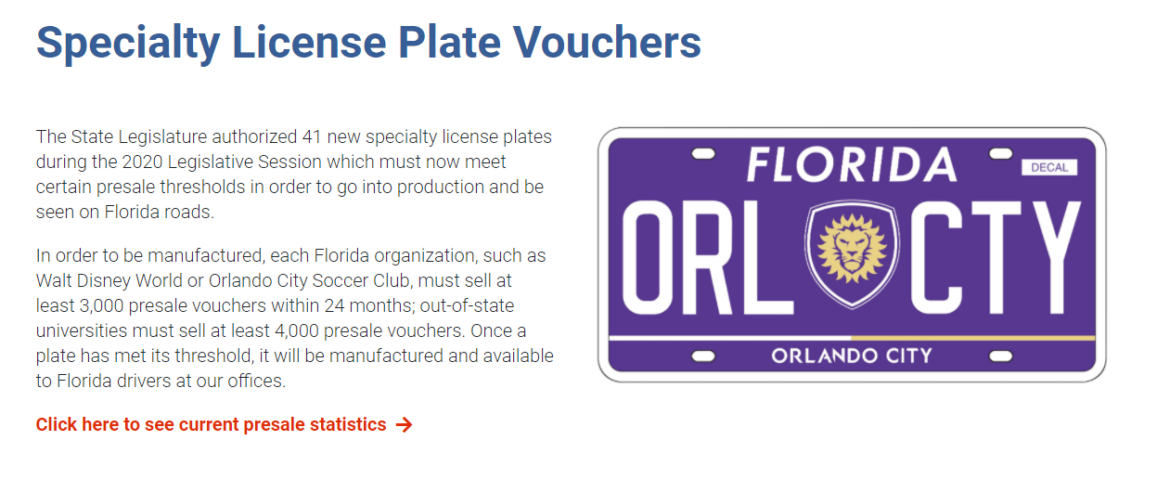 First Look Walt Disney World Resort License Plate for Florida Residents ...