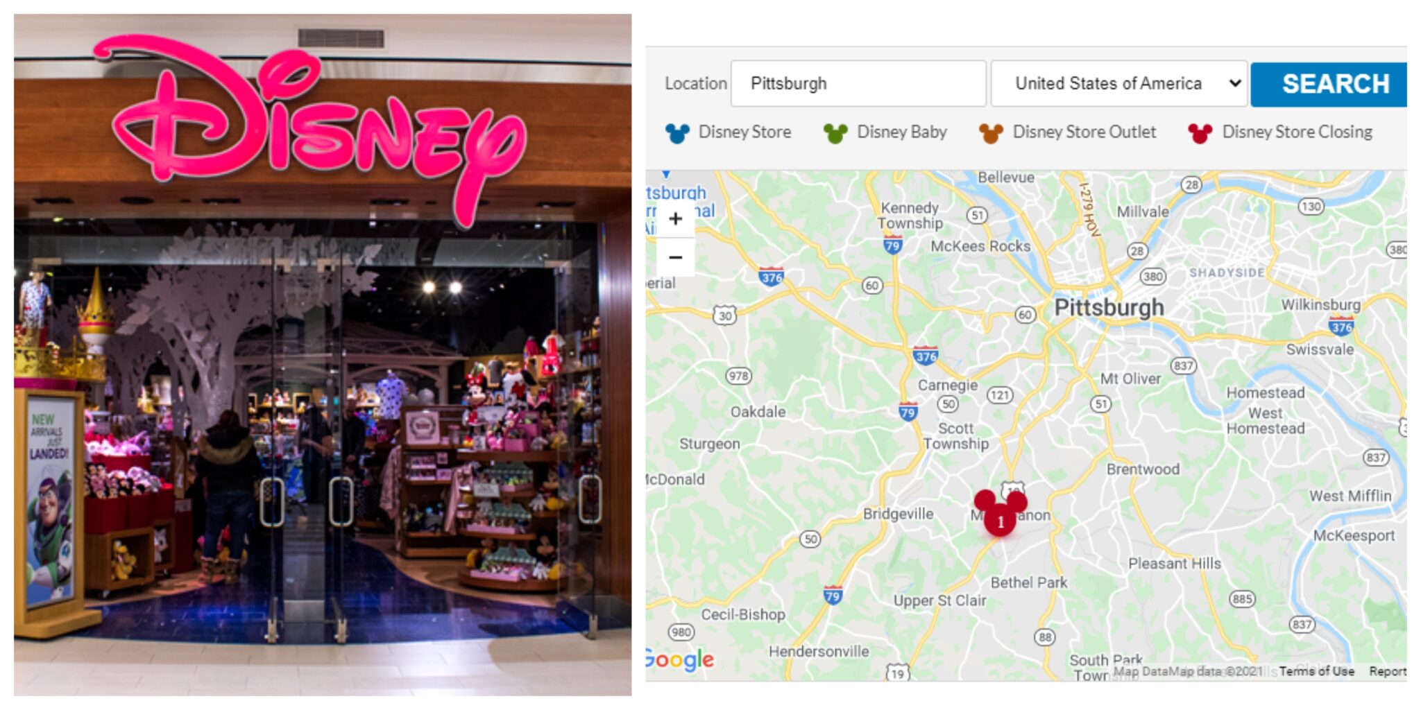 How to determine if the Disney Store near you is closing. | Chip and ...