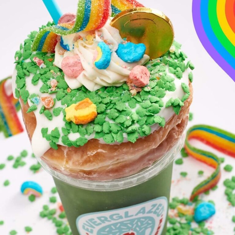 Shamrock Supreme Donut At Everglazed For Limited Time | Chip and Company