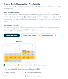 Disney World opens up reservations for Spring Break | Chip and Company