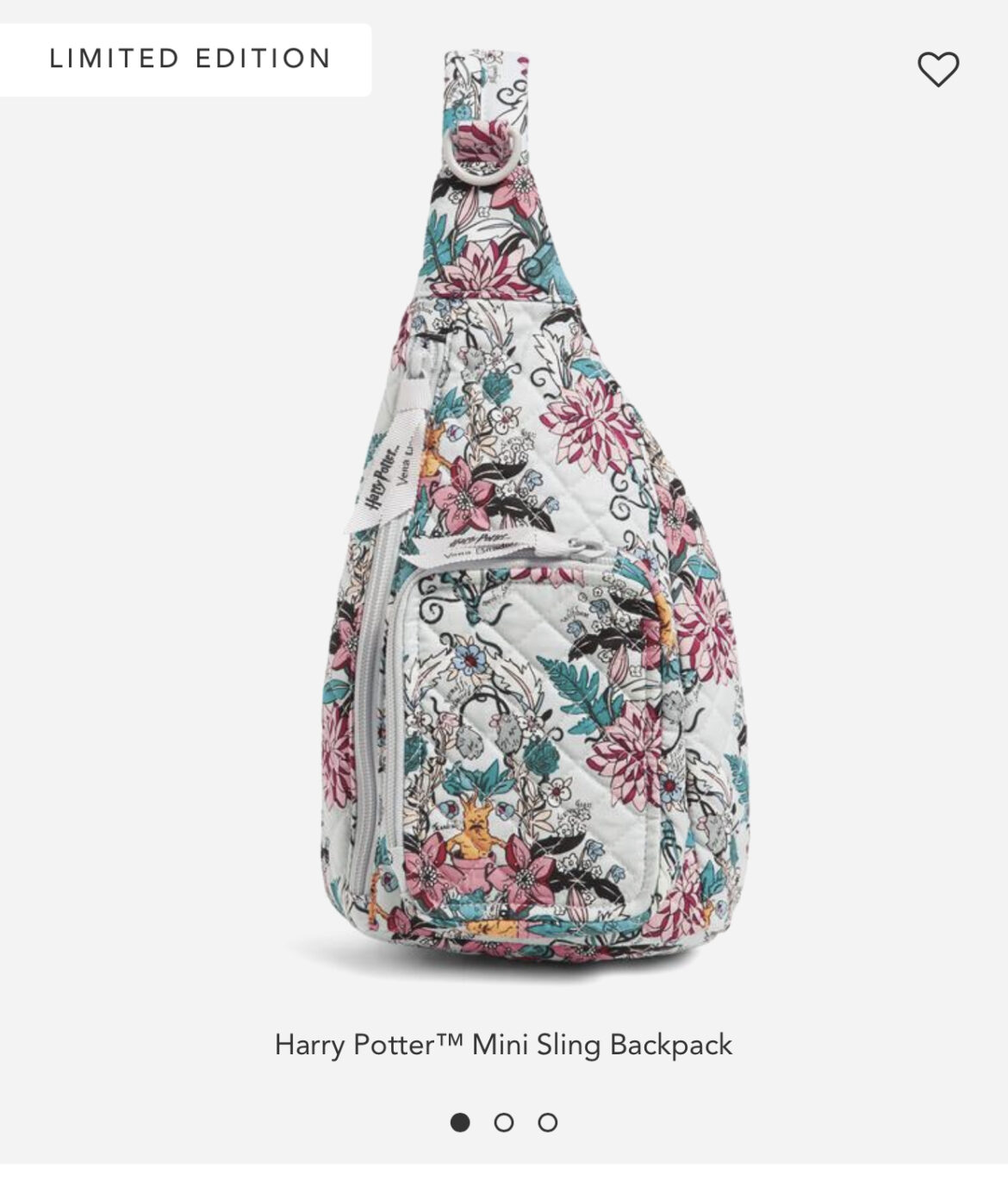 Harry Potter Vera Bradley Backpacknull