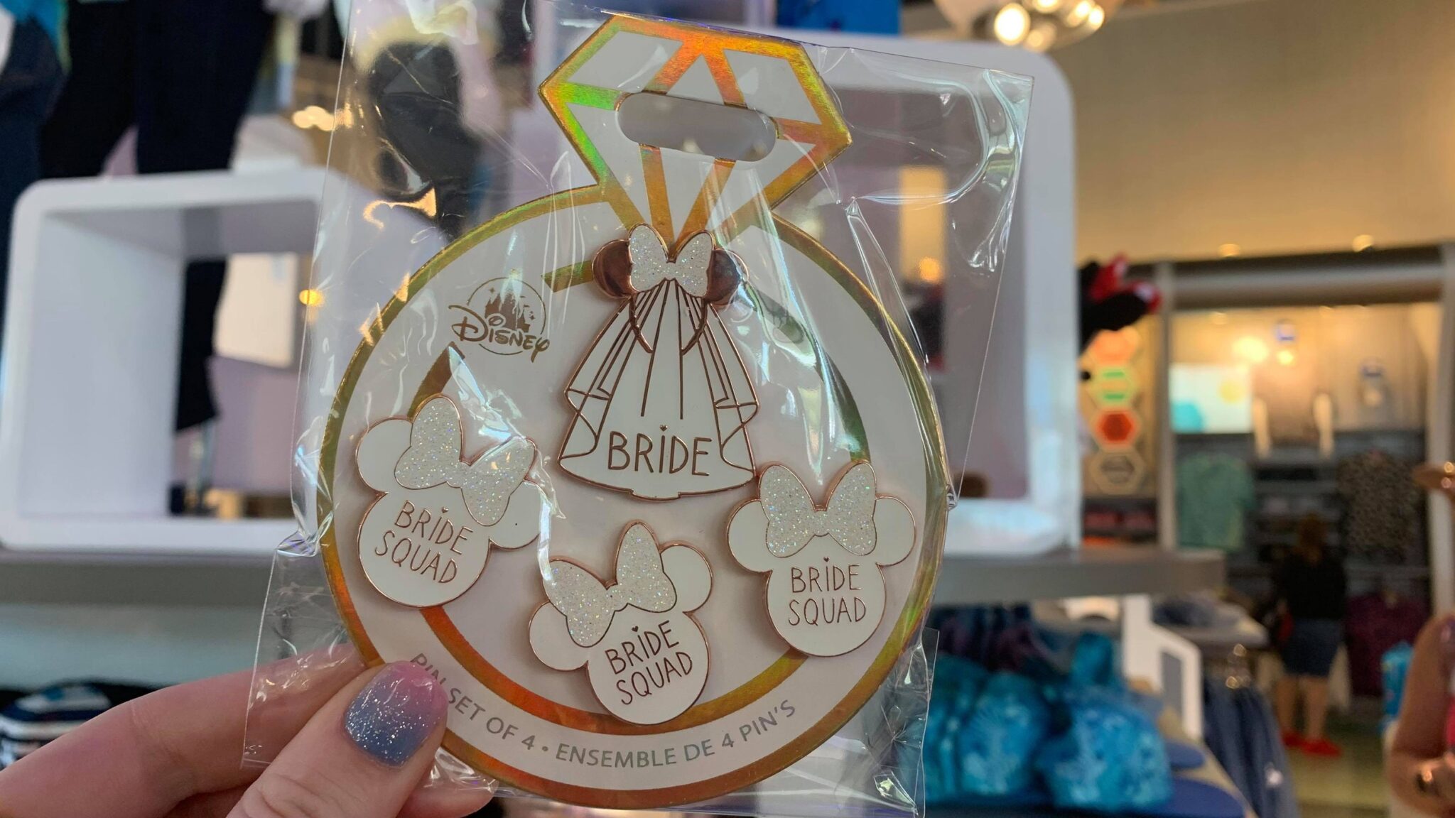 Disney Bride Pins Are Perfect For Celebrating | Chip and Company