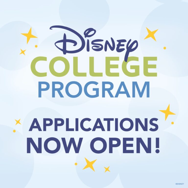 Disney Now Accepting Applications for the Disney College Program | Chip ...