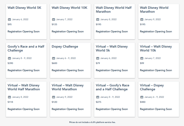 In-person racing returns with 3 Disney World Races in 2022! | Chip and ...