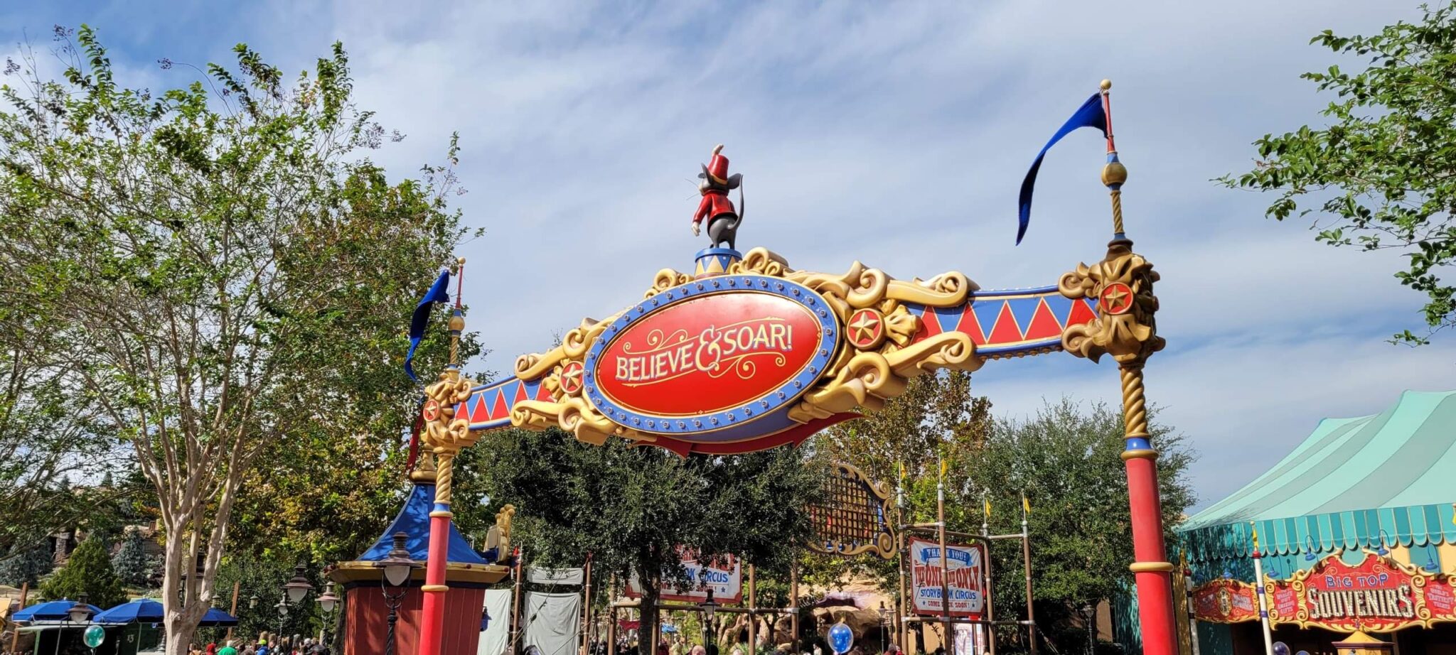 Indoor play area reopened for Dumbo the Flying Elephant | Chip and Company