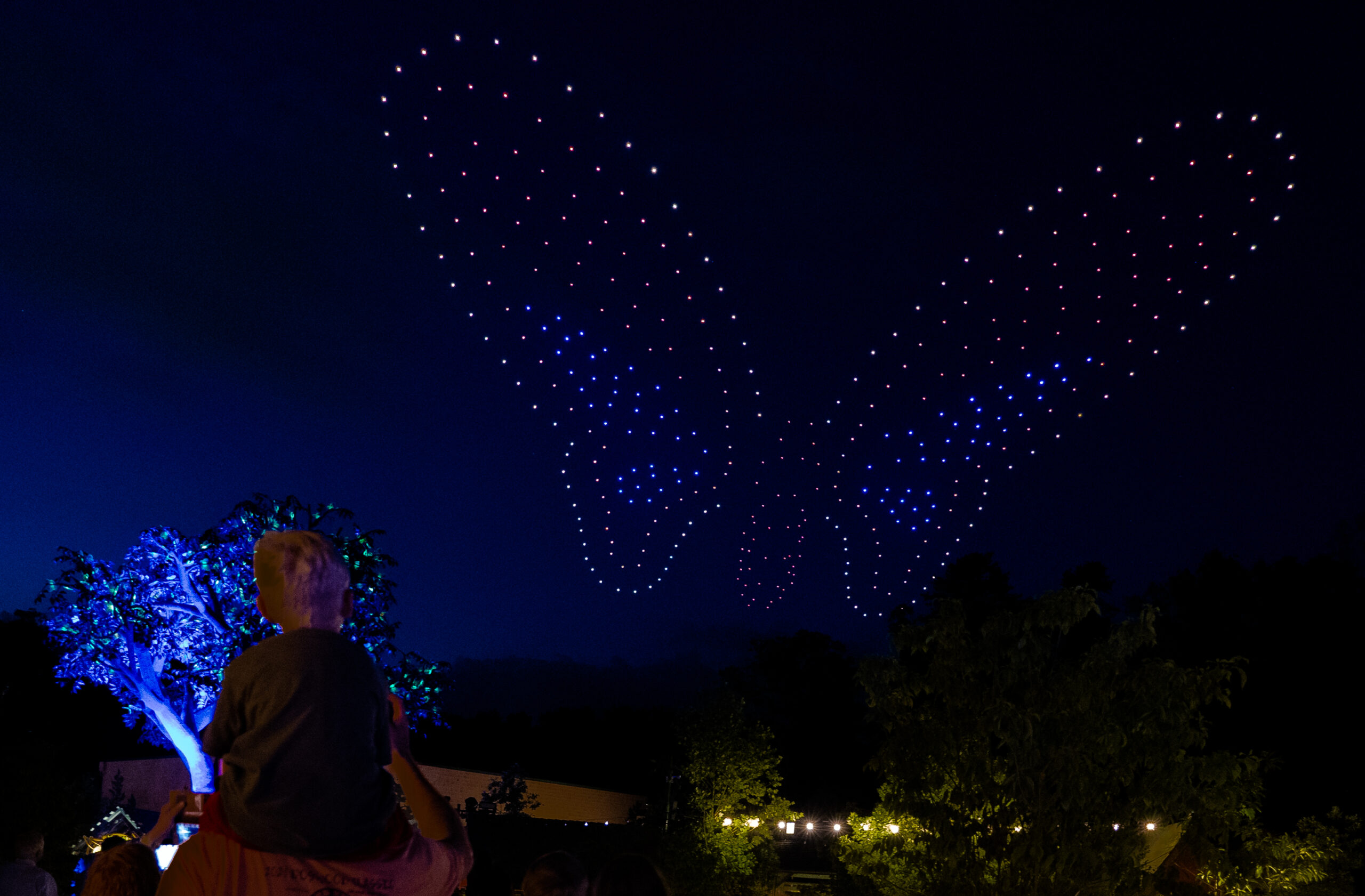 Dollywood's Summer Celebration opens with an exclusive INTEL® drone ...