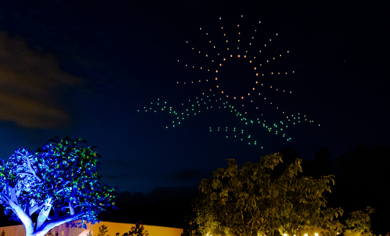 Dollywood's Summer Celebration opens with an exclusive INTEL® drone ...