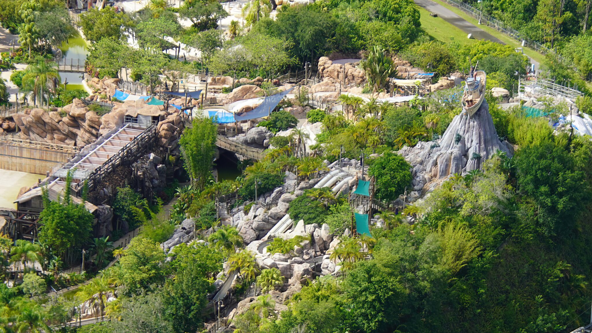 Aerial view of Disney's Typhoon Lagoon | Chip and Company