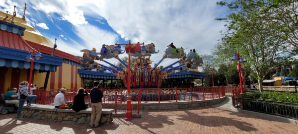 Indoor play area reopened for Dumbo the Flying Elephant | Chip and Company