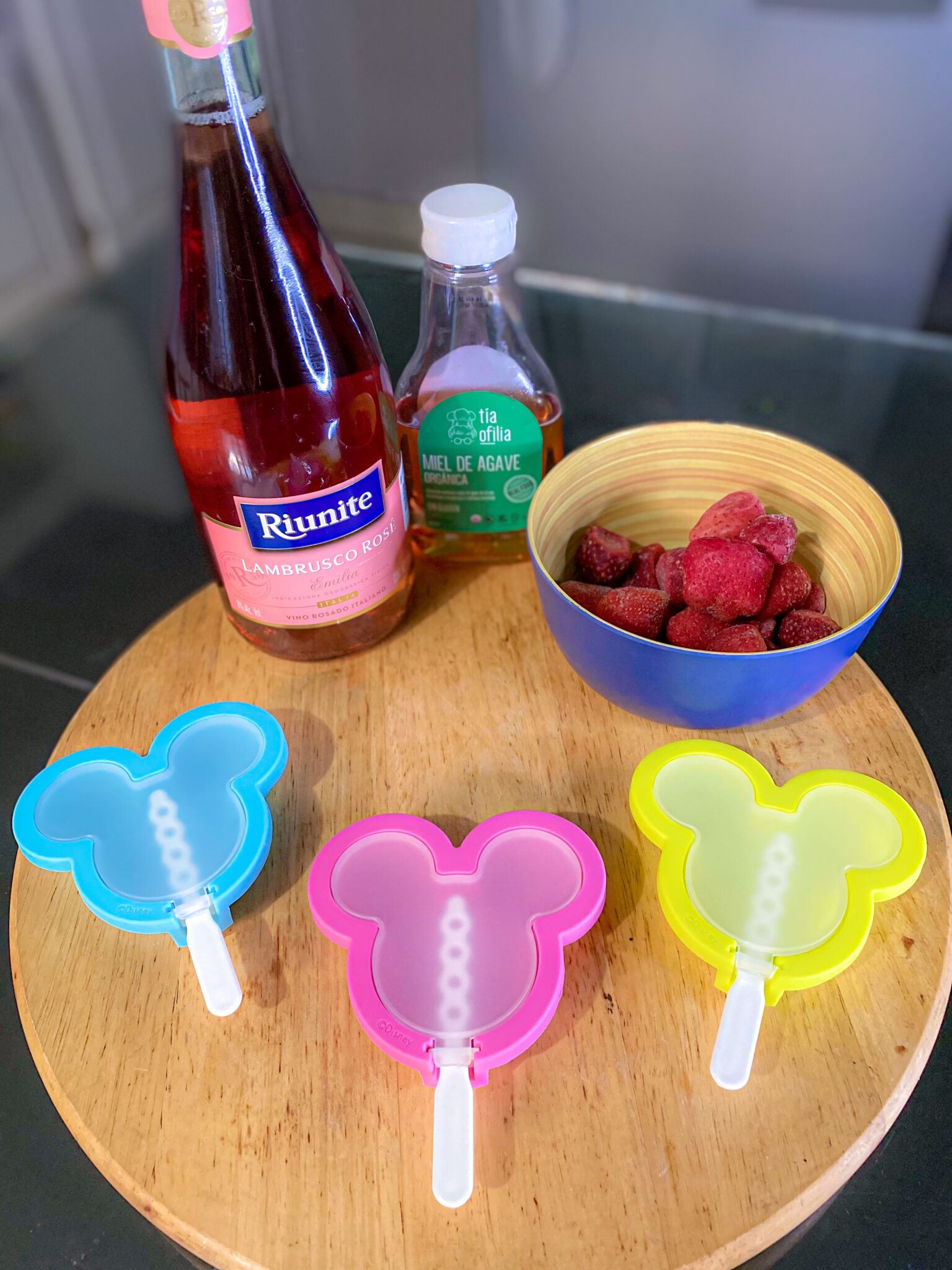 Mickey Mouse Rose Wine Popsicles To Kick Off This Summer! | Chip and ...