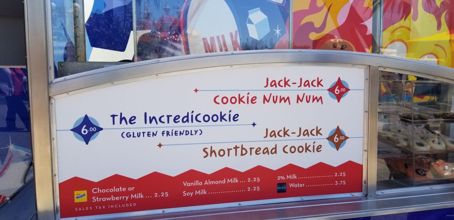 Jack-Jack Cookie Num Nums returning to Disneyland | Chip and Company