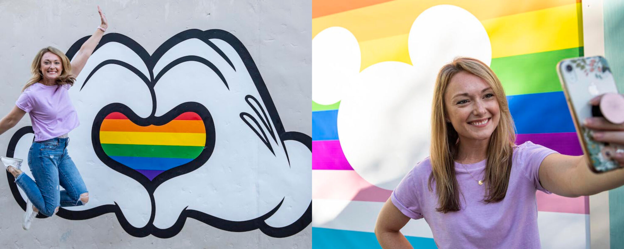 Show your pride in Disney Springs with these new Pride Walls | Chip and ...