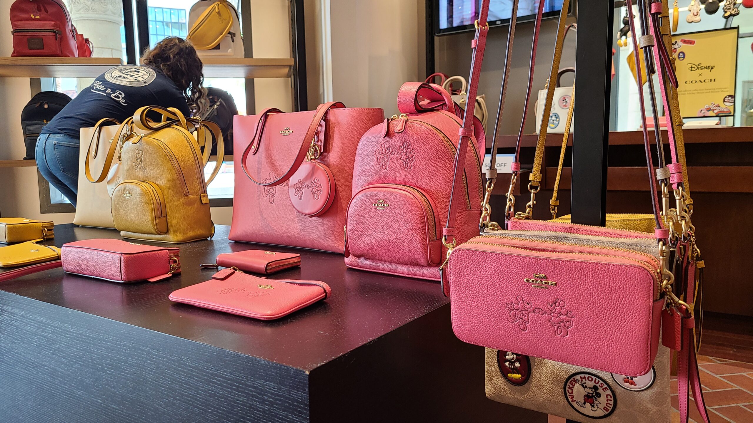 New Mickey & Minnie Coach Collection spotted at Disney Springs | Chip ...