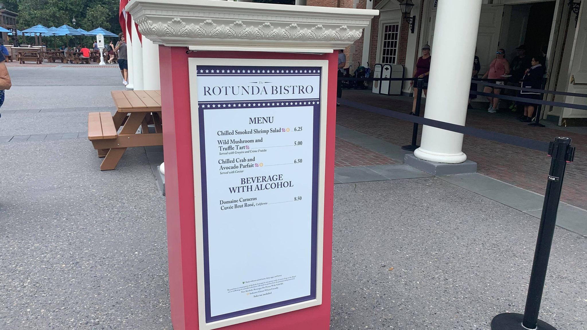 All new Rotunda Bistro is now open in the American Pavilion | Chip and ...