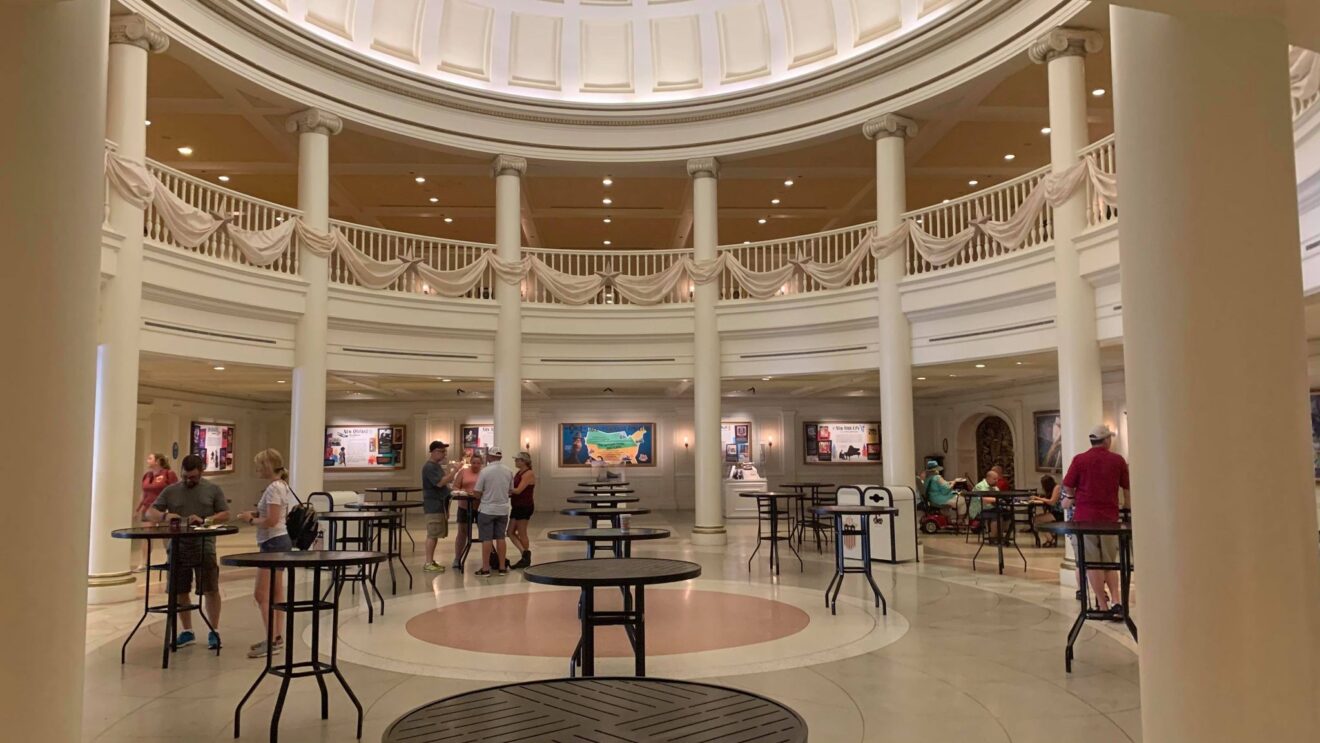 All new Rotunda Bistro is now open in the American Pavilion | Chip and ...