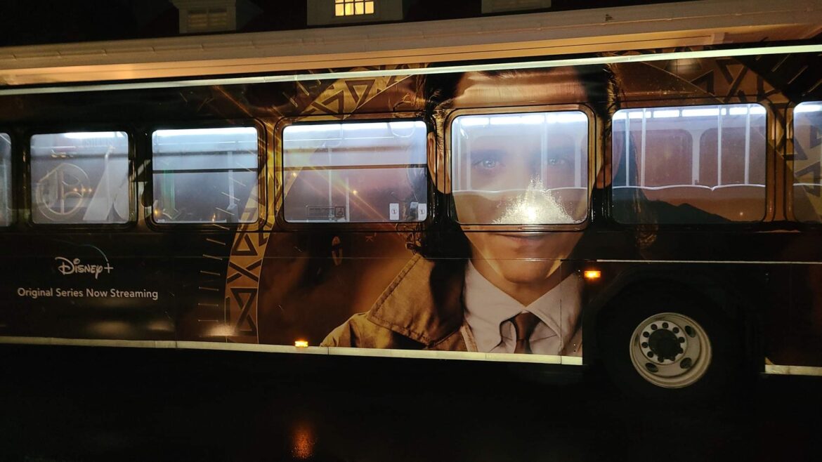 New Loki Bus spotted at Walt Disney World | Chip and Company