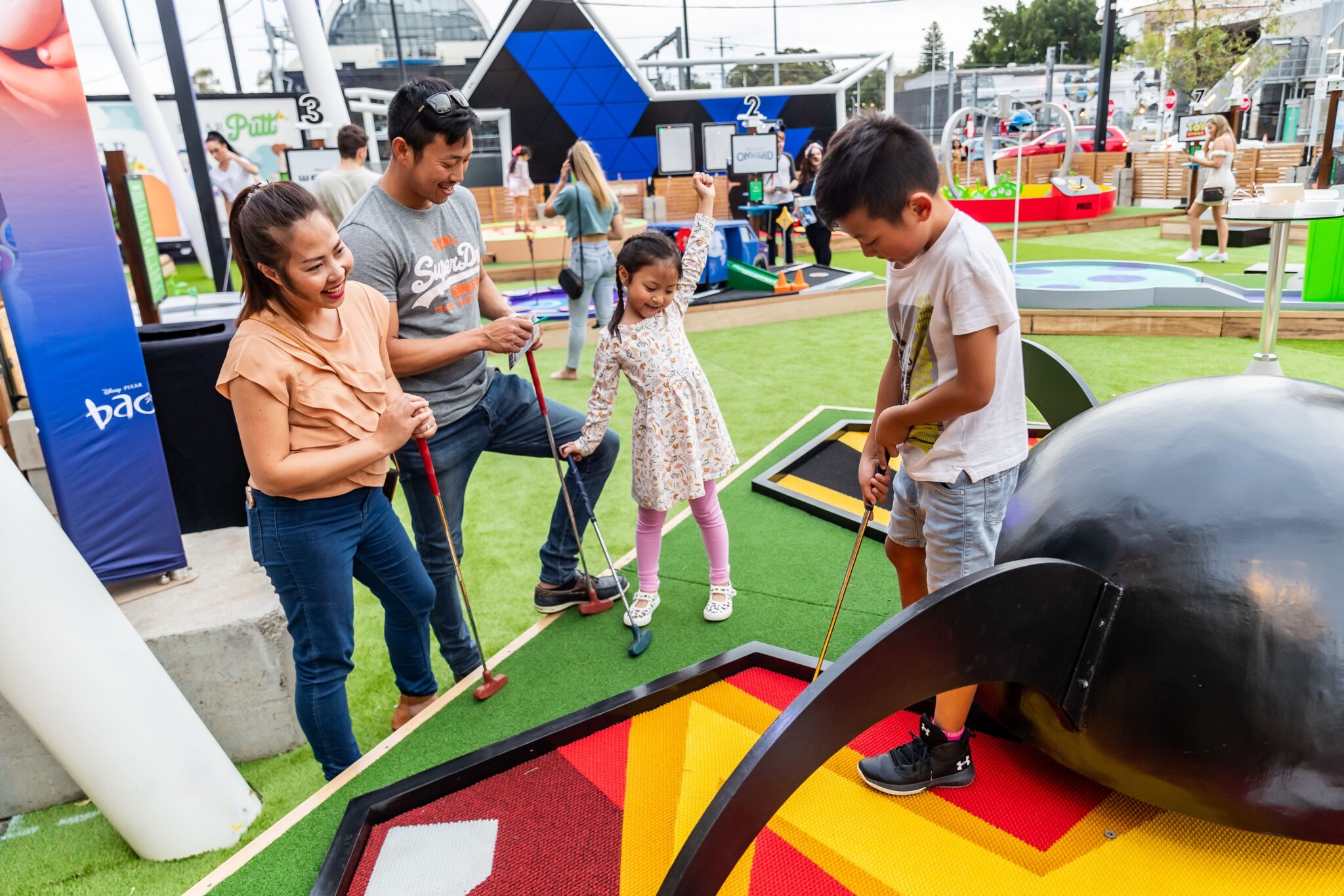 Pixar Inspired Mini Golf 'PIXAR PUTT' coming to a city near you! | Chip ...