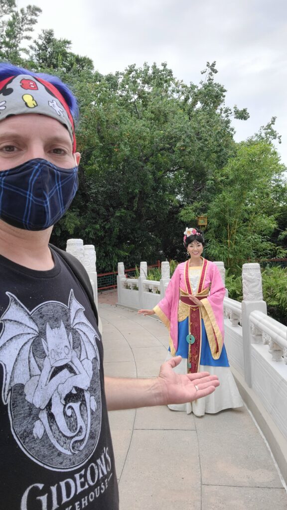 You can see all the Disney Princesses in various locations in Epcot ...