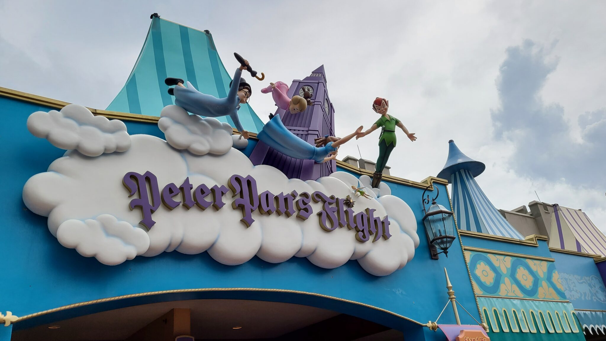 Peter Pan's Flight gets a new sign in the Magic Kingdom | Chip and Company