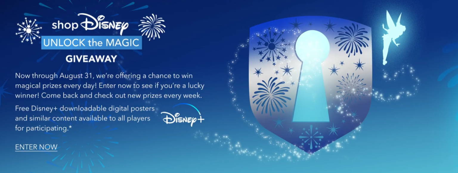 Enter the ShopDisney unlock the Magic Giveaway | Chip and Company