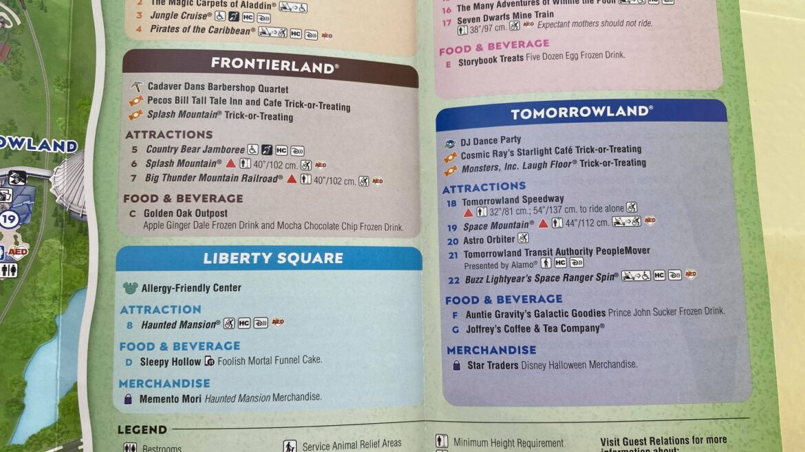 First Look: Disney After Hours Boo Bash Map revealed for 2021 | Chip ...