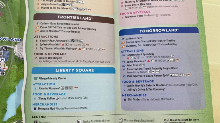 First Look: Disney After Hours Boo Bash Map revealed for 2021 | Chip ...